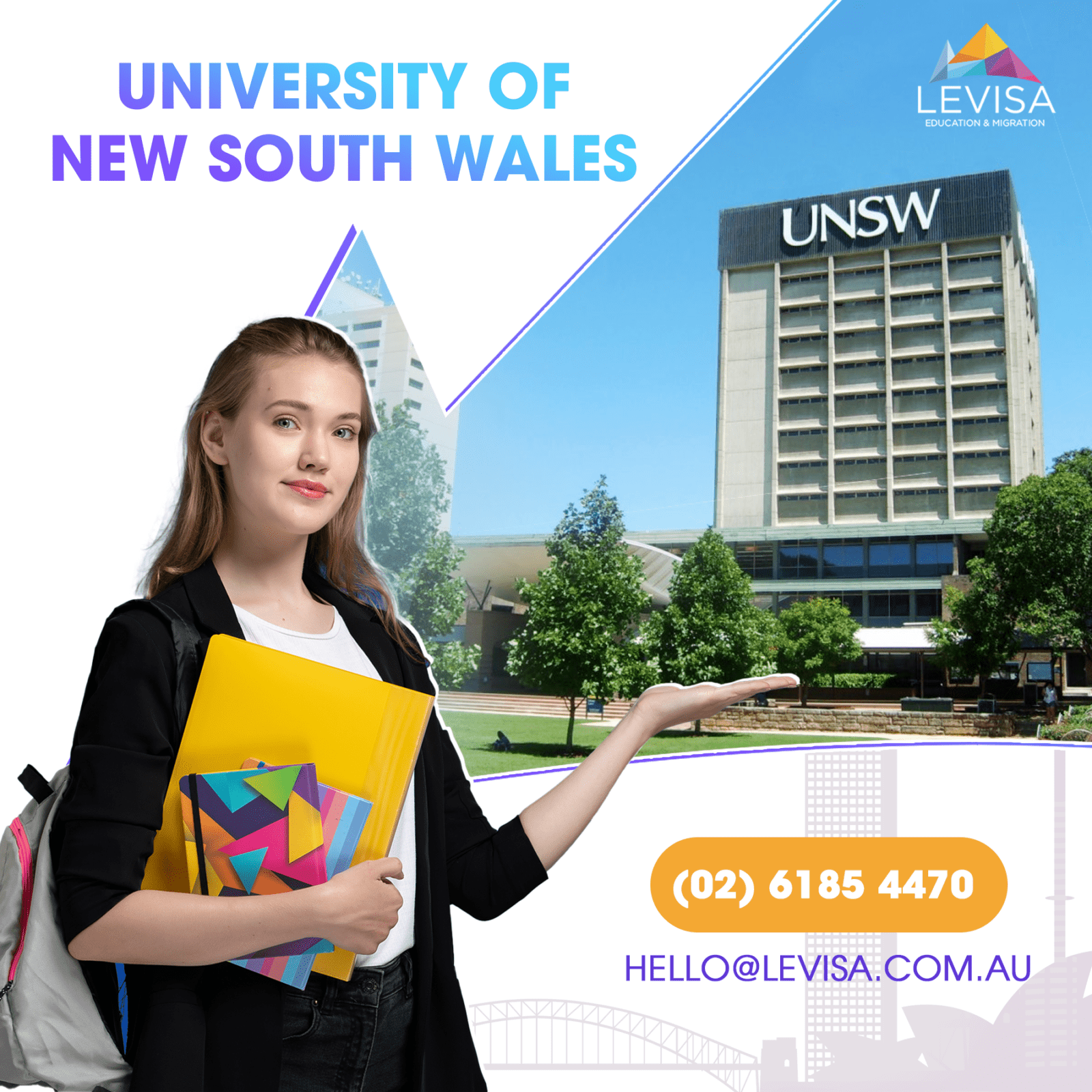 SCHOOL TOUR: UNIVERSITY OF NEW SOUTH WALES (UNSW) - LEVISA | Education ...